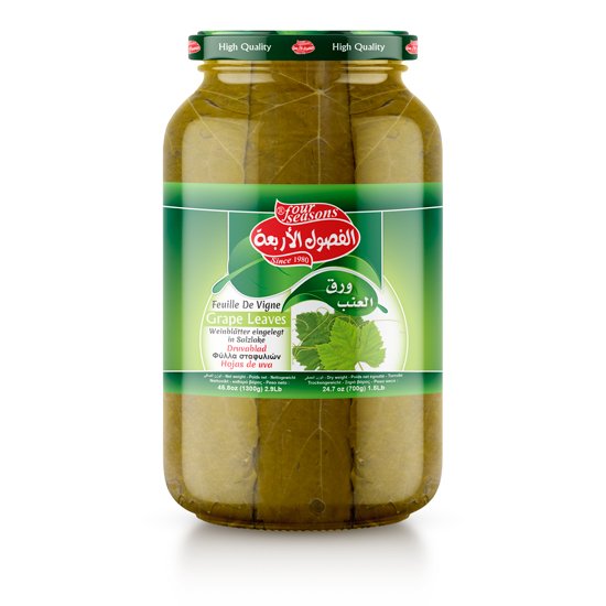 Grape Leaves / Glass Jar / 12*900g – World Flavour